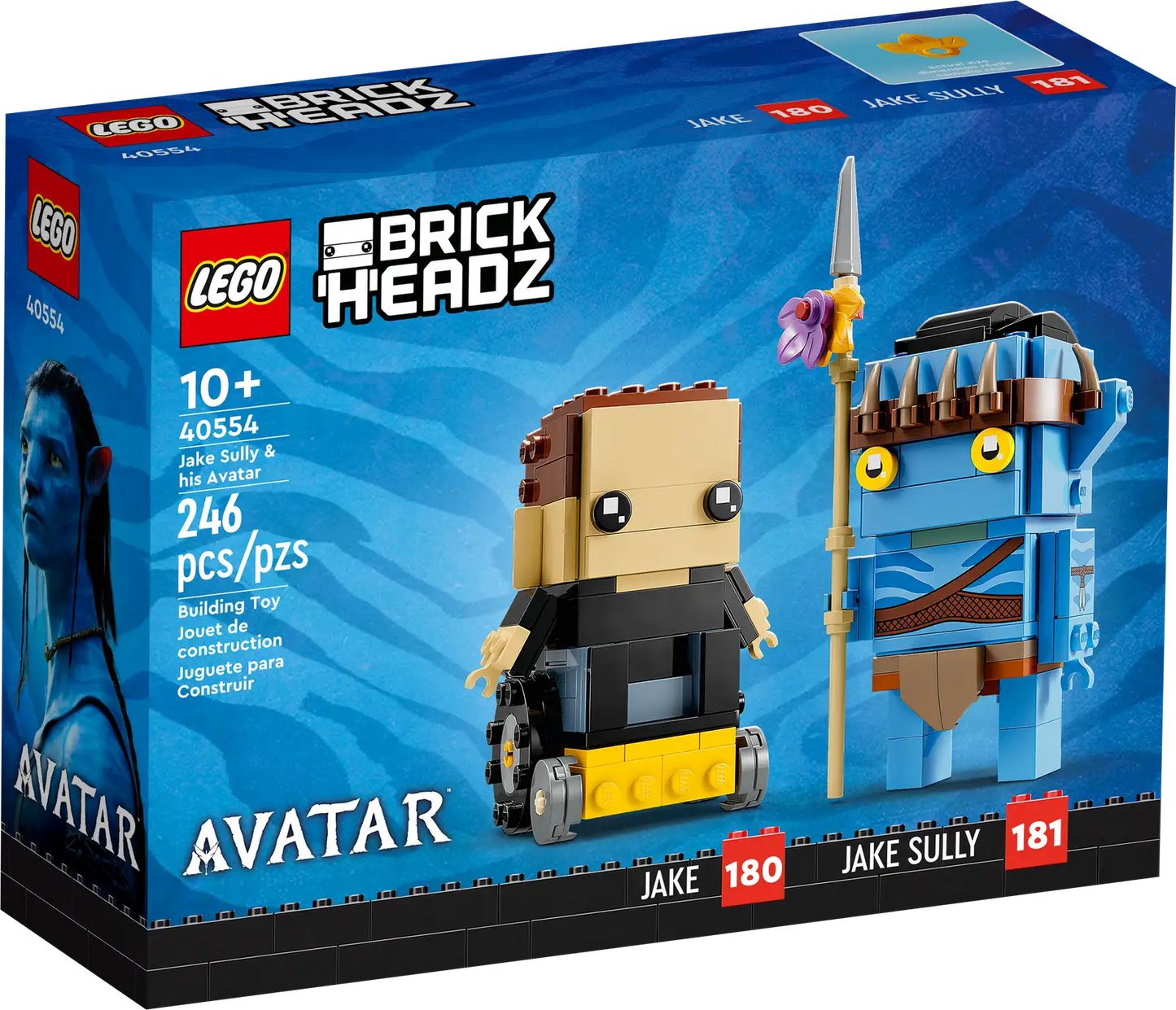 LEGO Brickheadz: Jake Sully & his Avatar 40554 – Toneil Bricks