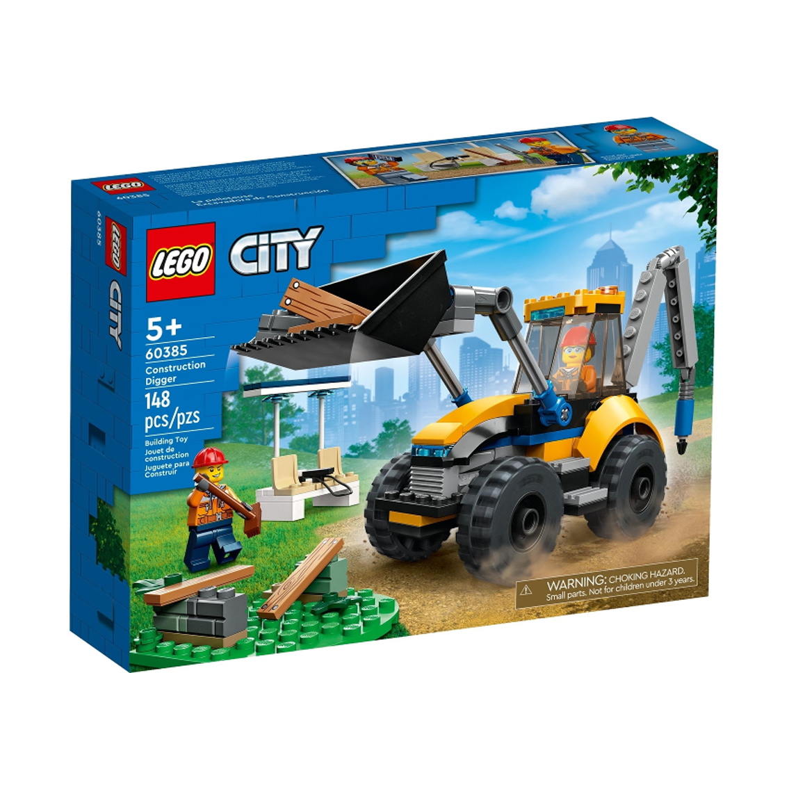 LEGO City Construction Digger 60385 – Toneil Bricks