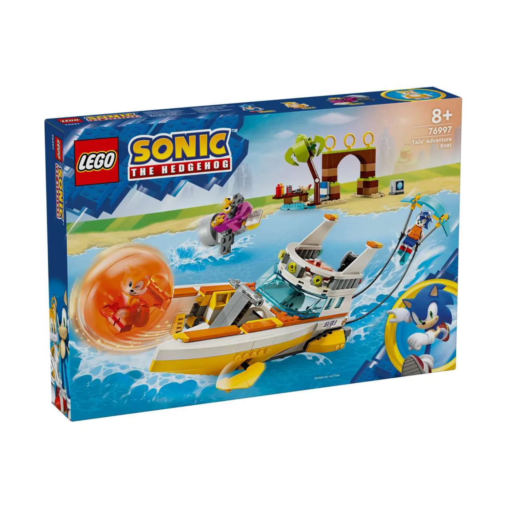 LEGO Sonic the Hedgehog Tails' Adventure Boat 76997 – Toneil Bricks